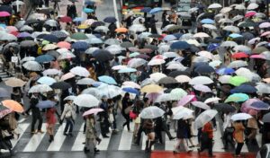 The 6 countries with most rainy days worldwide