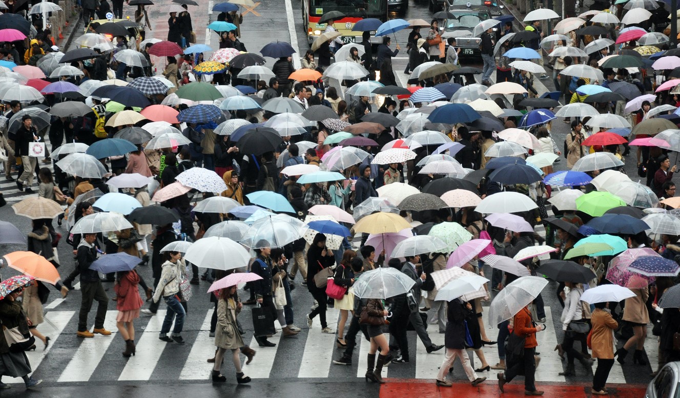 The 6 countries with most rainy days worldwide