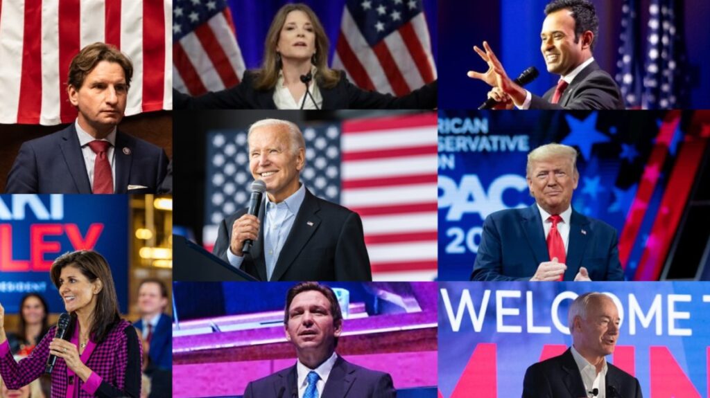 2024 US elections: all the Republican and Democratic candidates