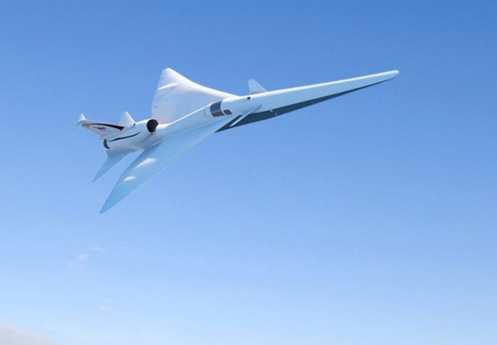 NASA presented a "silent" supersonic plane